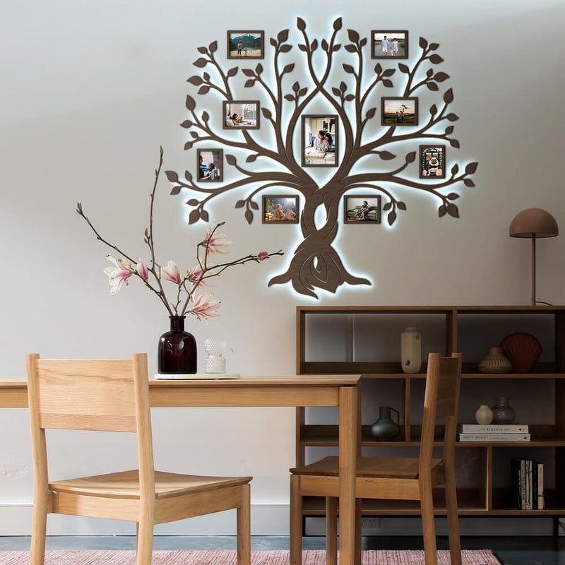 LED Family Tree – Forever | Where memories glow | LED backlight for wa ...