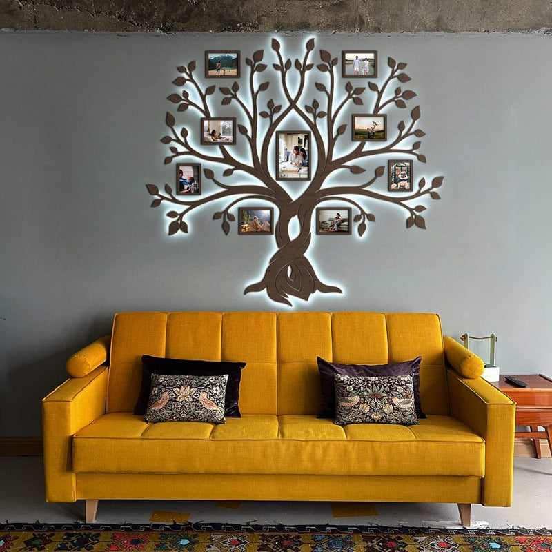LED Family Tree – Forever | Where memories glow | LED backlight for wa ...